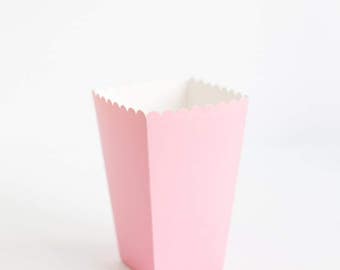 Pink popcorn box | Etsy