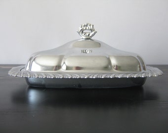 Metal butter dish | Etsy