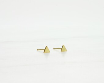 Triangle earrings | Etsy