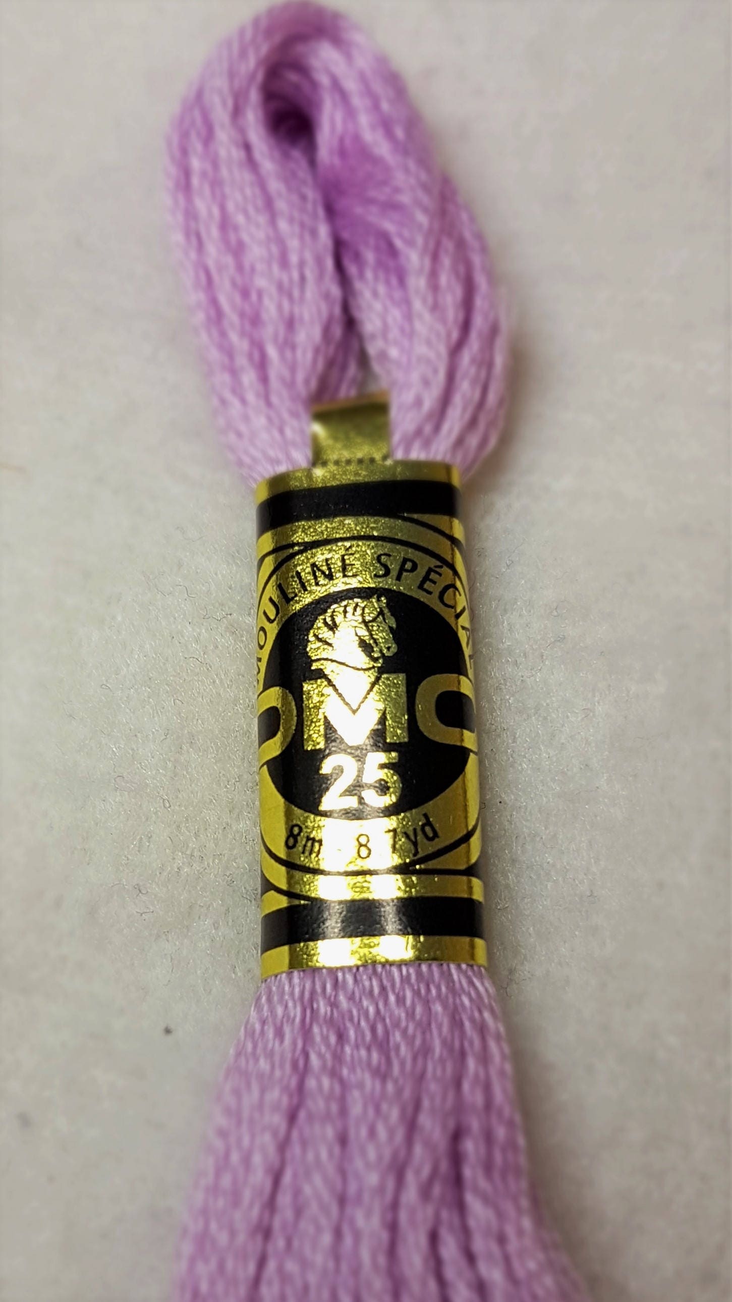 DMC Floss 153 - LT Violet, 100% Cotton, DMC thread, Cross Stitch thread ...