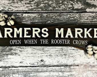 Farmers market sign | Etsy