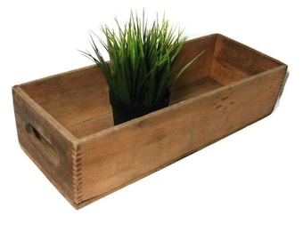 Long wooden box | Etsy