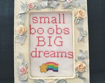 Vulgar cross stitch | Etsy