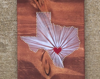 Custom string art wood art and other handmade by ShopAmbiguouS