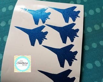 Blue angels decal | Etsy