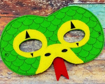 Snake mask | Etsy