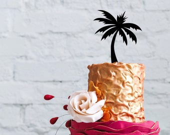 Island cake topper | Etsy
