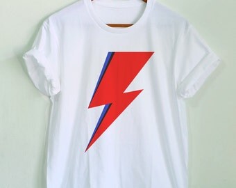 Unique lightning bolt shirt related items | Etsy