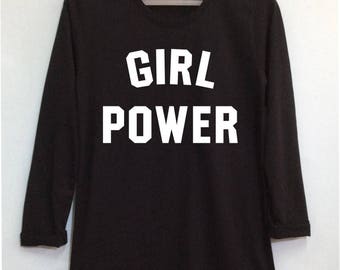 Girl power t shirt | Etsy