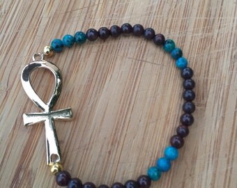 Ankh bracelet | Etsy
