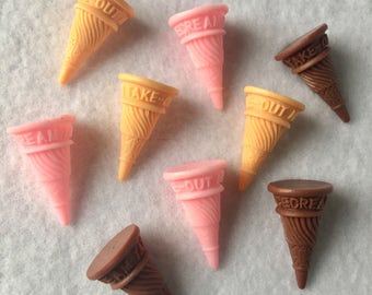 Neapolitan ice cream | Etsy