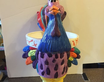 Chicken flower pots | Etsy