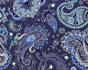 Paisley wall decal | Etsy