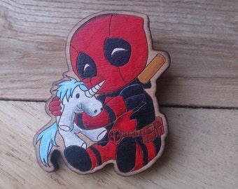 Deadpool unicorn | Etsy