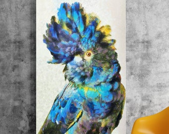 Parrot painting | Etsy
