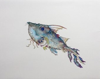 Imaginary fish | Etsy