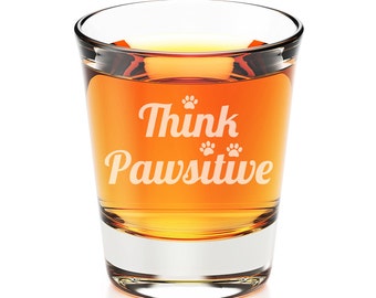 Think pawsitive | Etsy