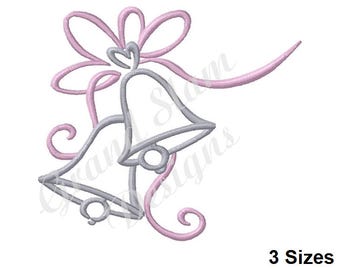 Bell embroidery | Etsy