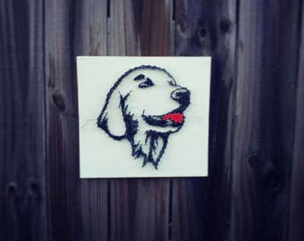 Dog string art | Etsy