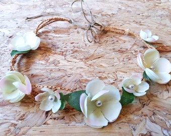 Straw headband | Etsy