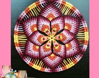 Mandala macrame | Etsy