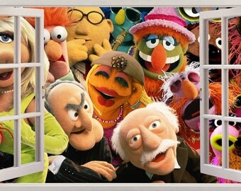 Muppet wall art | Etsy