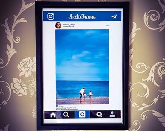 Instagram frame | Etsy