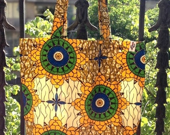 African fabric bag | Etsy