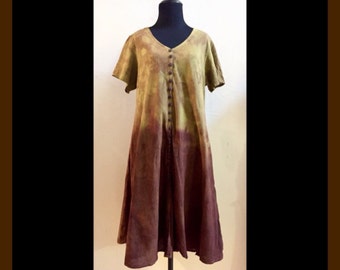 Earth tone dress | Etsy