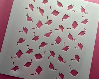 Graduation stencil | Etsy