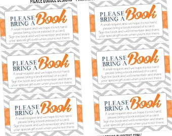 Please bring a book | Etsy