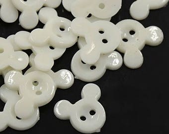 Mickey mouse buttons | Etsy