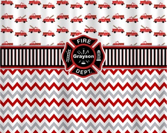 Custom Personalized Chevron Shower Curtain Combo patterns