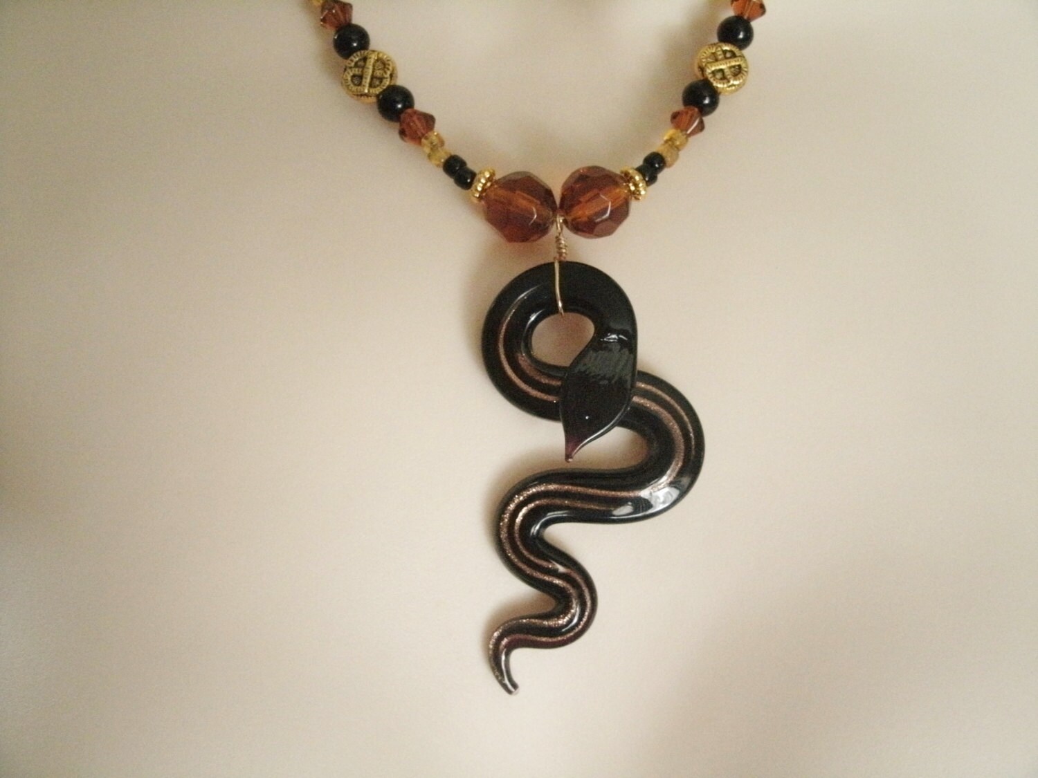Irish Pict Snake Necklace celtic jewelry wiccan jewelry pagan