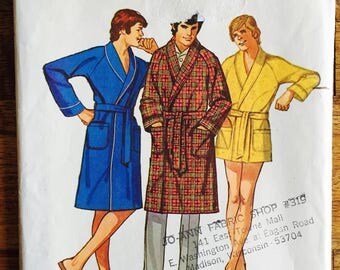 Mens robe pattern | Etsy