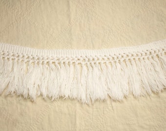 Cotton fringe trim | Etsy