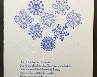 Unique snowflake poem related items | Etsy