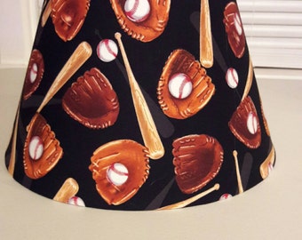 Softball Lamp. Made with real softballs. Yellow balls. The