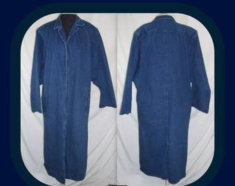 Denim duster | Etsy