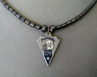 Items similar to Indianapolis Colts Necklace on Etsy
