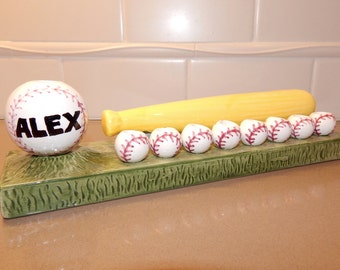 Personalized Tzedakah Box Ceramic Heart Bank