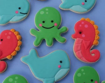 Octopus cookie | Etsy