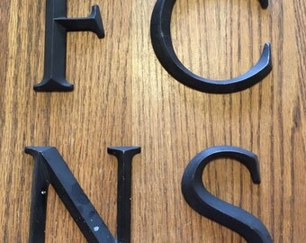 Metal letters | Etsy