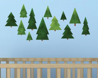 Tree wall decals | Etsy