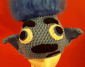 Crochet troll hat | Etsy