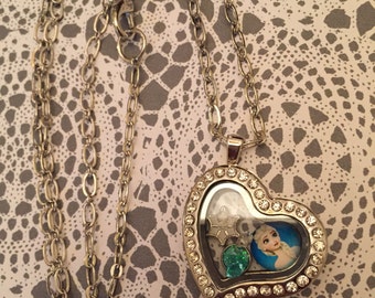 Frozen locket | Etsy
