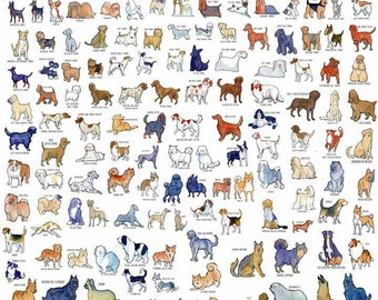 Corgi poster | Etsy