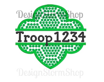 Girl scout trefoil | Etsy
