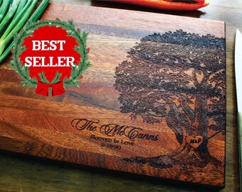 Engraved tree | Etsy