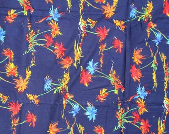 Palm tree fabric | Etsy